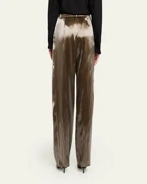 Giorgio Armani Liquid Silk Trousers