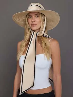 Eugenia Kim Cassidy Wide Brim Fedora - Natural