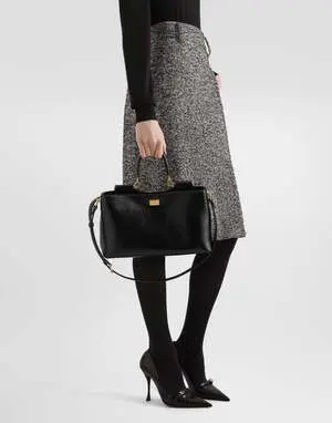 Dolce & Gabbana Vittoria Calfskin Handbag
