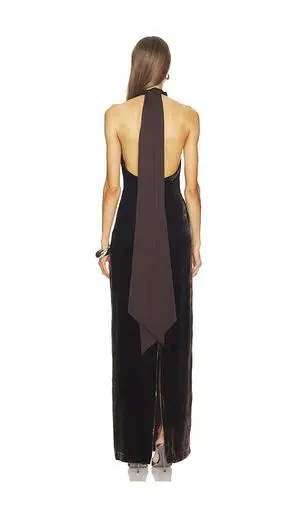 SRG Delia Halter Maxi Dress