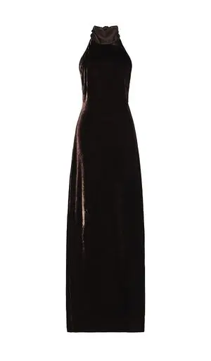 SRG Delia Halter Maxi Dress