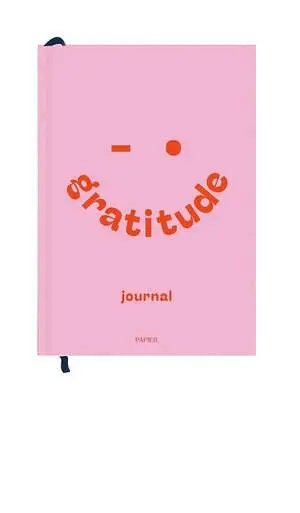 Papier Gratitude Attitude Hardcover Journal - Pink
