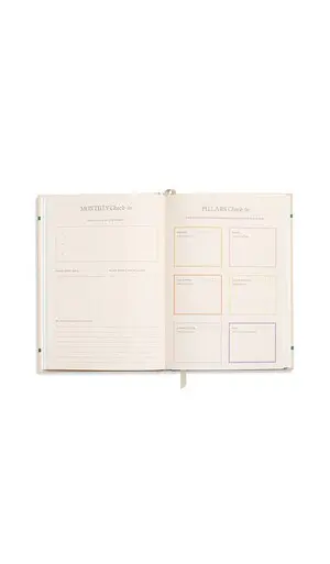Papier Fairy Flies Hardcover Wellness Journal In Yellow