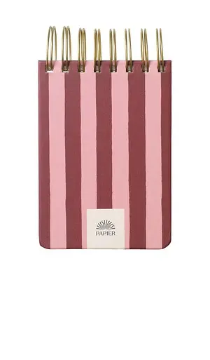 Papier Very Cherry Spiral Notepad In Pink