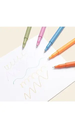 Papier High Energy Quintet Fineliners In Pink