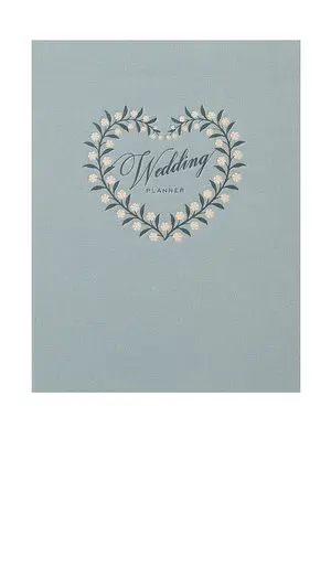 Papier With Love Wedding Binder-folio In Blue - N,a