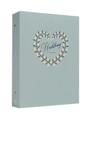 Papier With Love Wedding Binder-folio In Blue