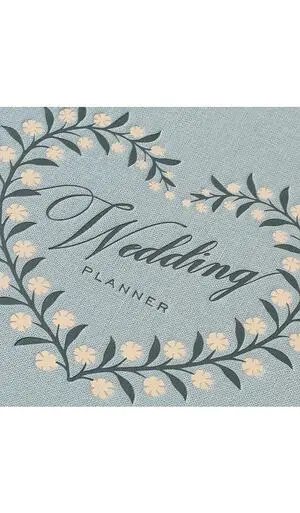 Papier With Love Wedding Binder-folio In Blue