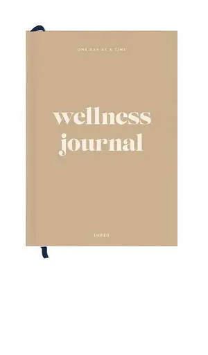 Papier Joy Wellness Journal In Brown