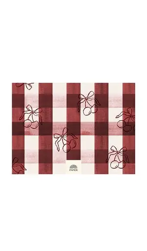 Papier Picnic Productivity Monthly Planning Pad - Red