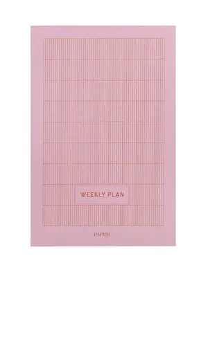 Papier Productivity Weekly List Pads - Pink