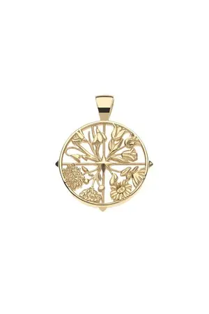 JANE WIN Hope Jw Cutout Pendant - Gold