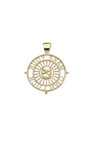 JANE WIN Lucky Jw Cutout Pendant
