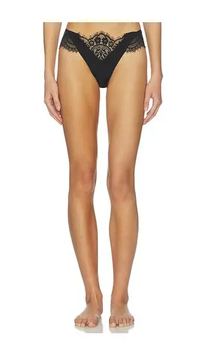 THISTLE AND SPIRE Nocturne Bikini Bottom - Black