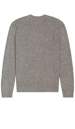 FRAME Crew Neck Cashmere Sweater - Gris
