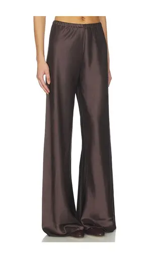 LA LIGNE Double Faced Satin Colby Pant