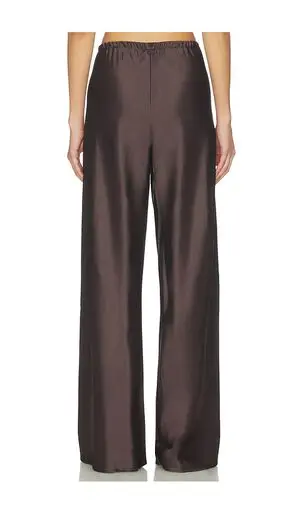 LA LIGNE Double Faced Satin Colby Pant