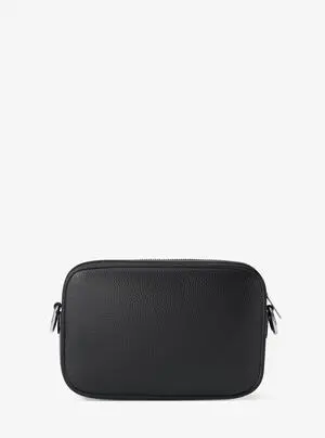 Michael Kors Jet Set Large Pebbled Leather Camera Crossbody Bag