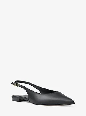 Michael Kors Amali Slingback Flat - Black