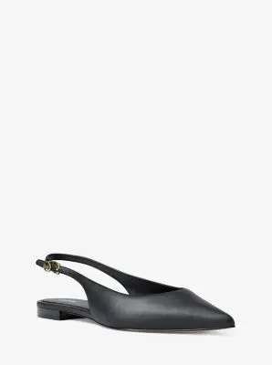 Michael Kors Amali Slingback Flat - Black