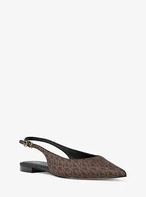 Michael Kors Logo Flats For Women