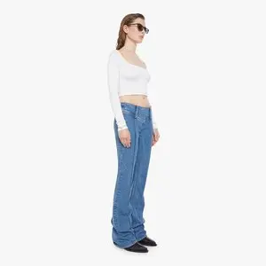 MOTHER Snacks! The Pin Up Takeout Heel Jerky Jeans