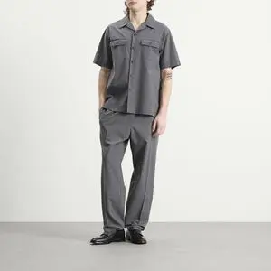 MAISON MARGIELA Cotton Utility Shirt - Anthracite