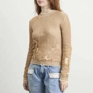 MAISON MARGIELA Shredded Knit Jumper