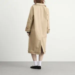 MY MUM MADE IT Tailored Gather Trench Coat