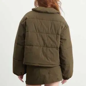 MY MUM MADE IT Rosette Puffer Jacket