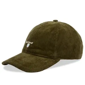 Barbour Preston Cord Cap - Olive