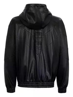 Dsquared2 Faux Leather Zip Jacket