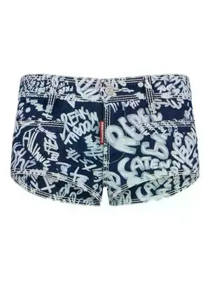 Dsquared2 Printed Bottoms For Women