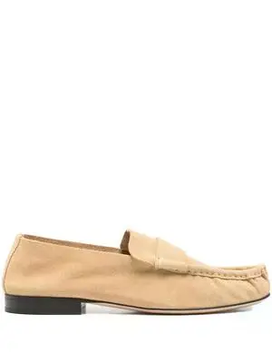 THE ROW Suede Loafers