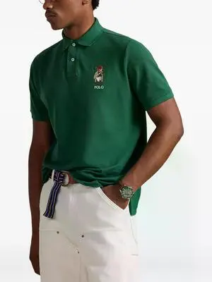 Polo Ralph Lauren Embroidered Polo Shirt - Green