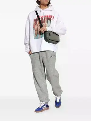 Dsquared2 Drawstring Graphic Track Pants