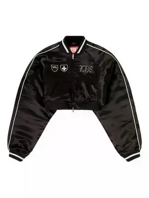 DIESEL® Appliqué Zipped Jacket