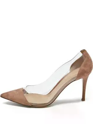 GIANVITO ROSSI Pointed-toe Pump - Neutrals