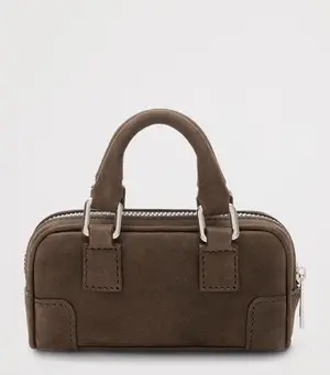 Loewe Mini Amazona Nano Top-handle Bag - Grey
