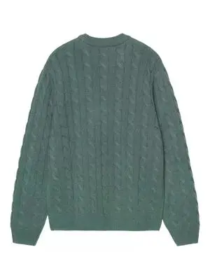 Carhartt Work In Progress Cable Knit Sweater - Green
