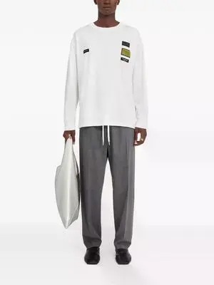 MAISON MARGIELA Patch Long-sleeved T-shirt
