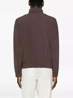 Brunello Cucinelli Zip Bomber Jacket - Brown