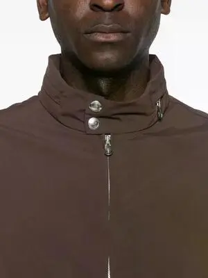 Brunello Cucinelli Zip Bomber Jacket - Brown