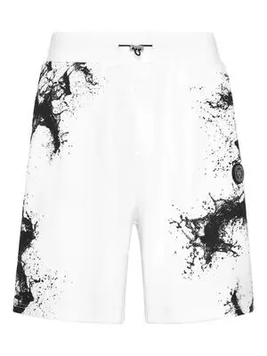 Plein Sport Logo Shorts For Men