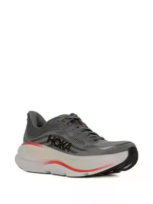 HOKA Textured Lace-up Sneakers