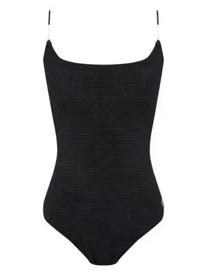 BRIGITTE Emilly Textured Swimsuit - Black