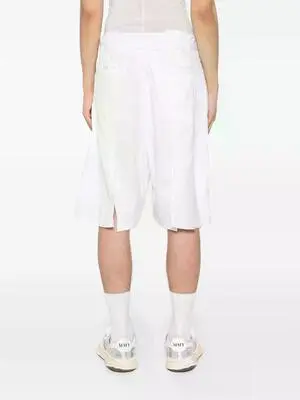 SONGZIO Belted Vertical Shorts