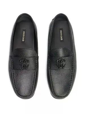 Roberto Cavalli Logo-embossed Loafers