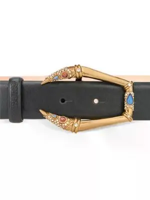 Roberto Cavalli Embellished Buckle Belt