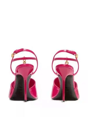 Balmain Sync Pointed-toe Sandals - Pink